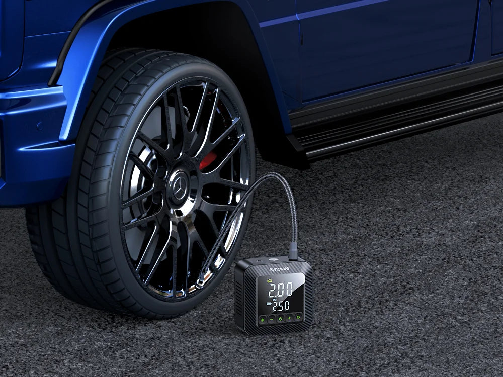 Guía paso a paso para inflar neumáticos